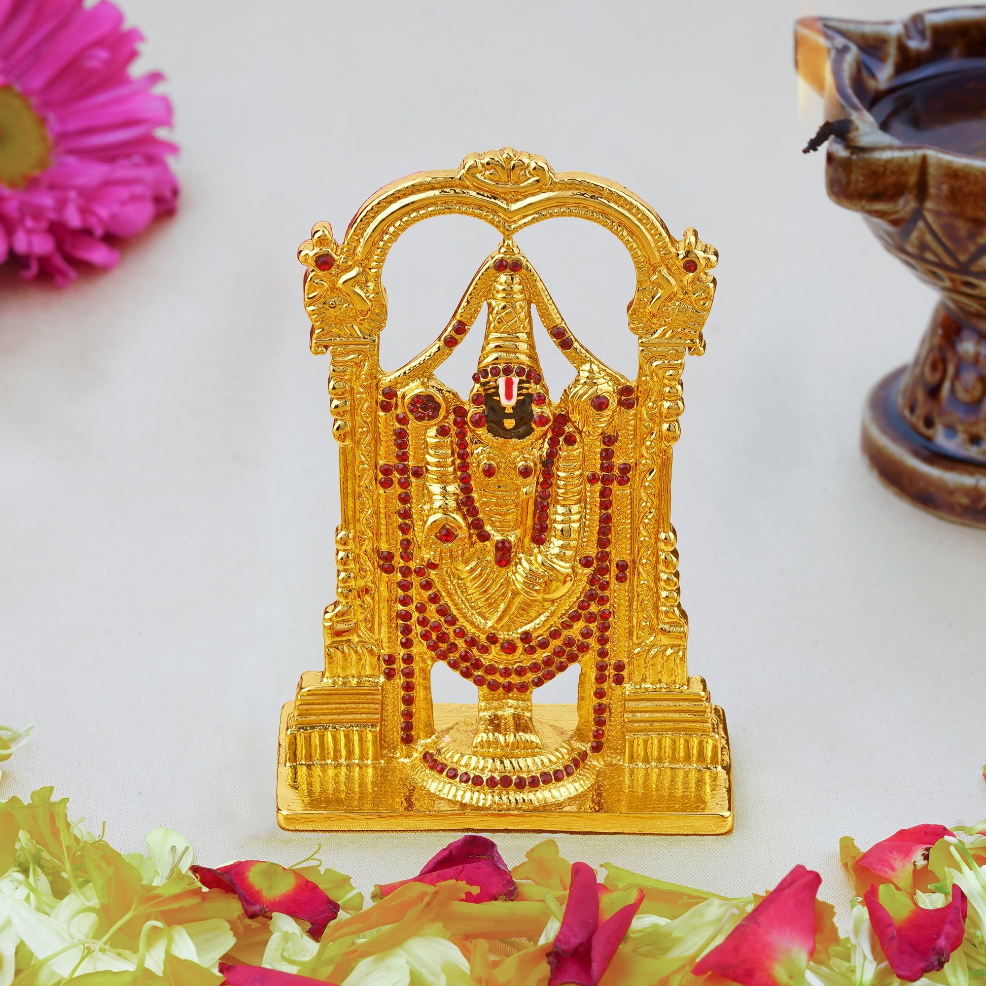 Buy Estele Gold Plated Spiritual Balaji Idol Online