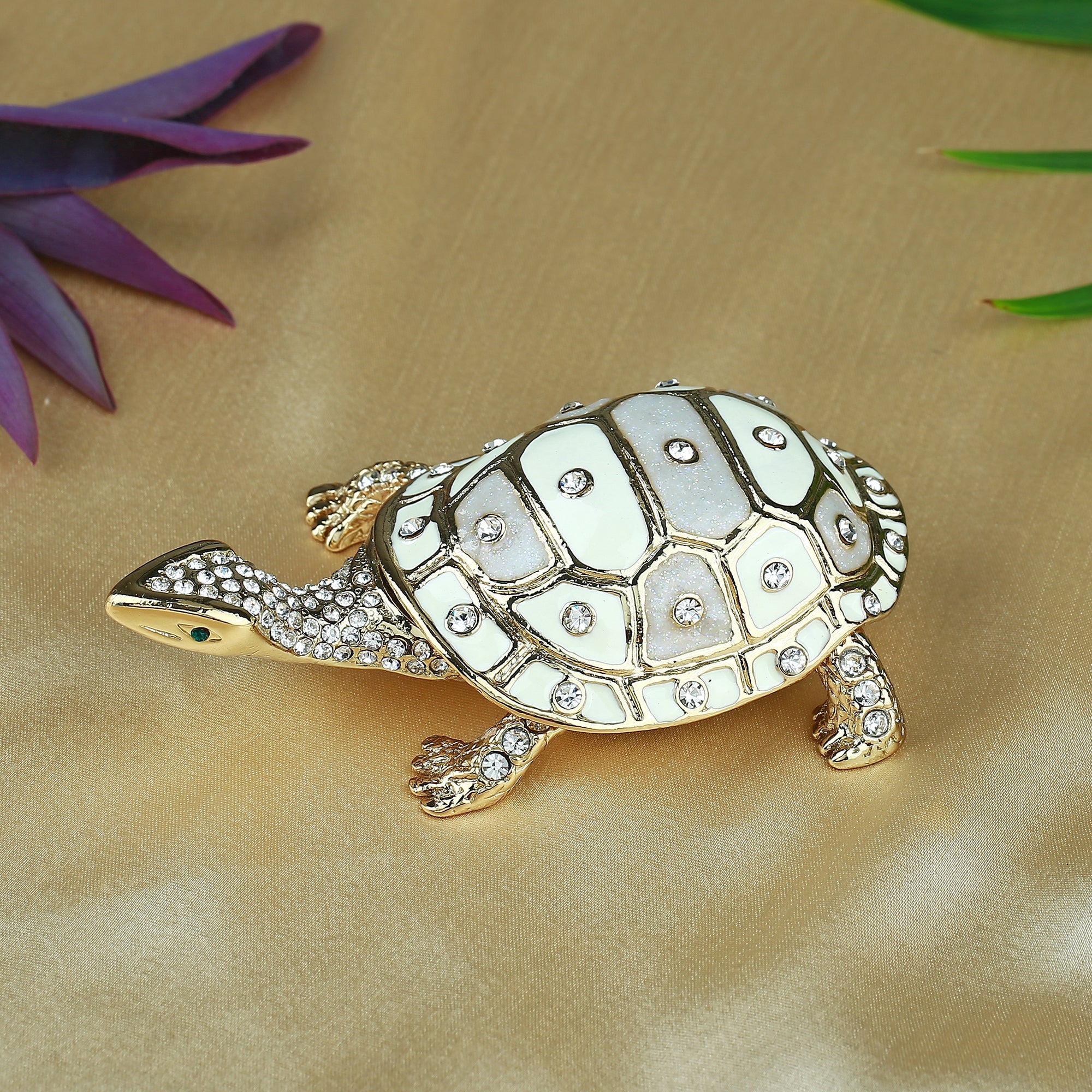 Buy Estele Gold Plated Tortoise Idol Online